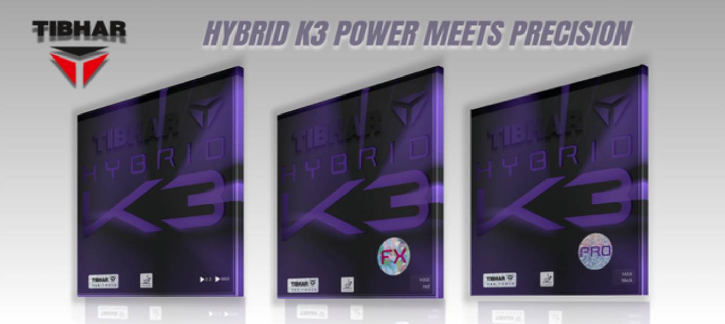 Discover our complete guide to the Tibhar Hybrid K3 table tennis rubber range - Shop-Ping.be ...